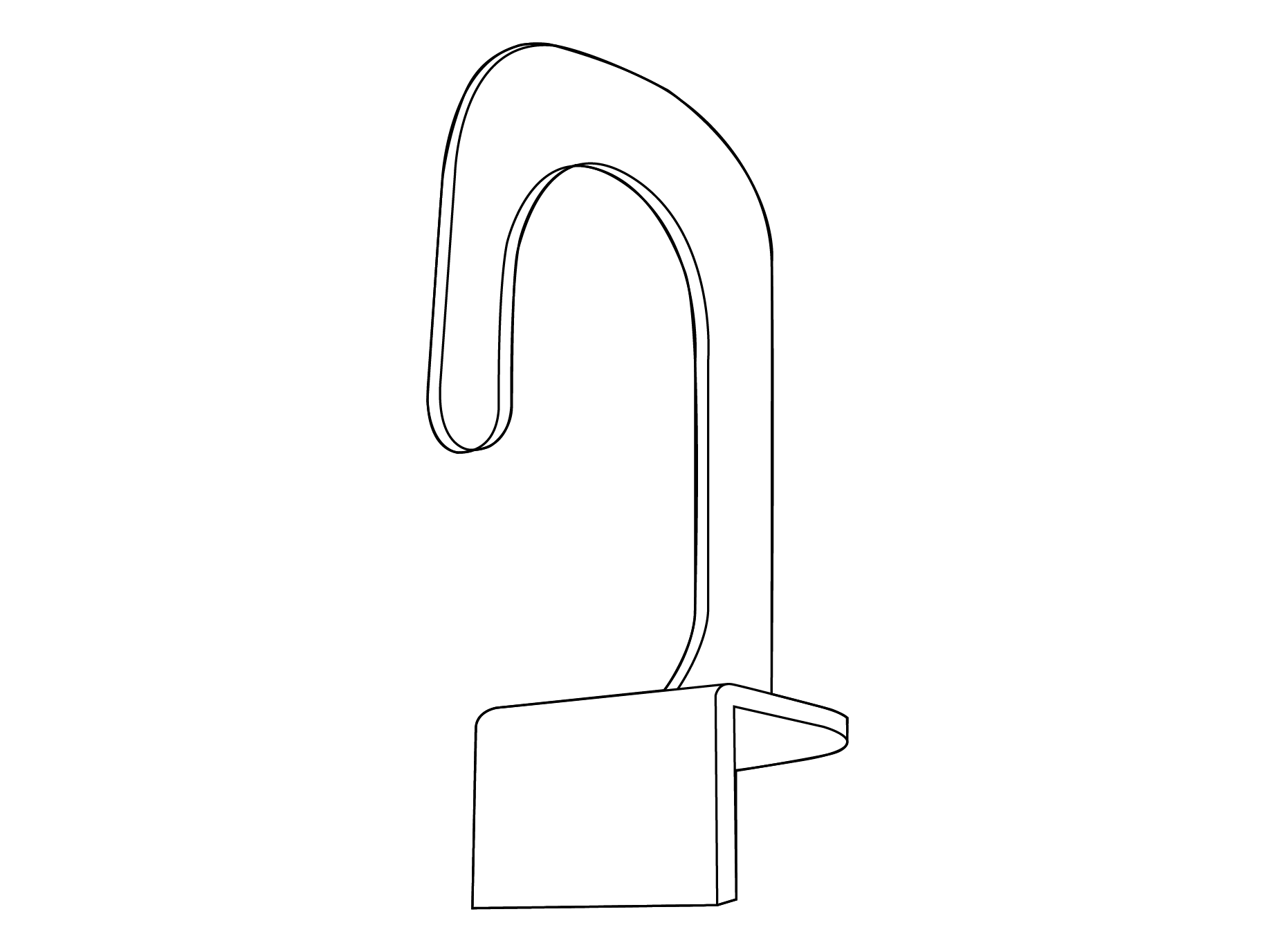 » Slide-In Poster Snap Rail Hook